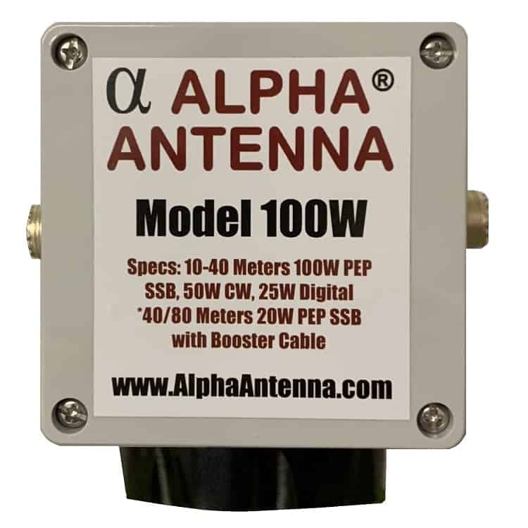 100W Alpha Loop Match Box - Alpha Antenna