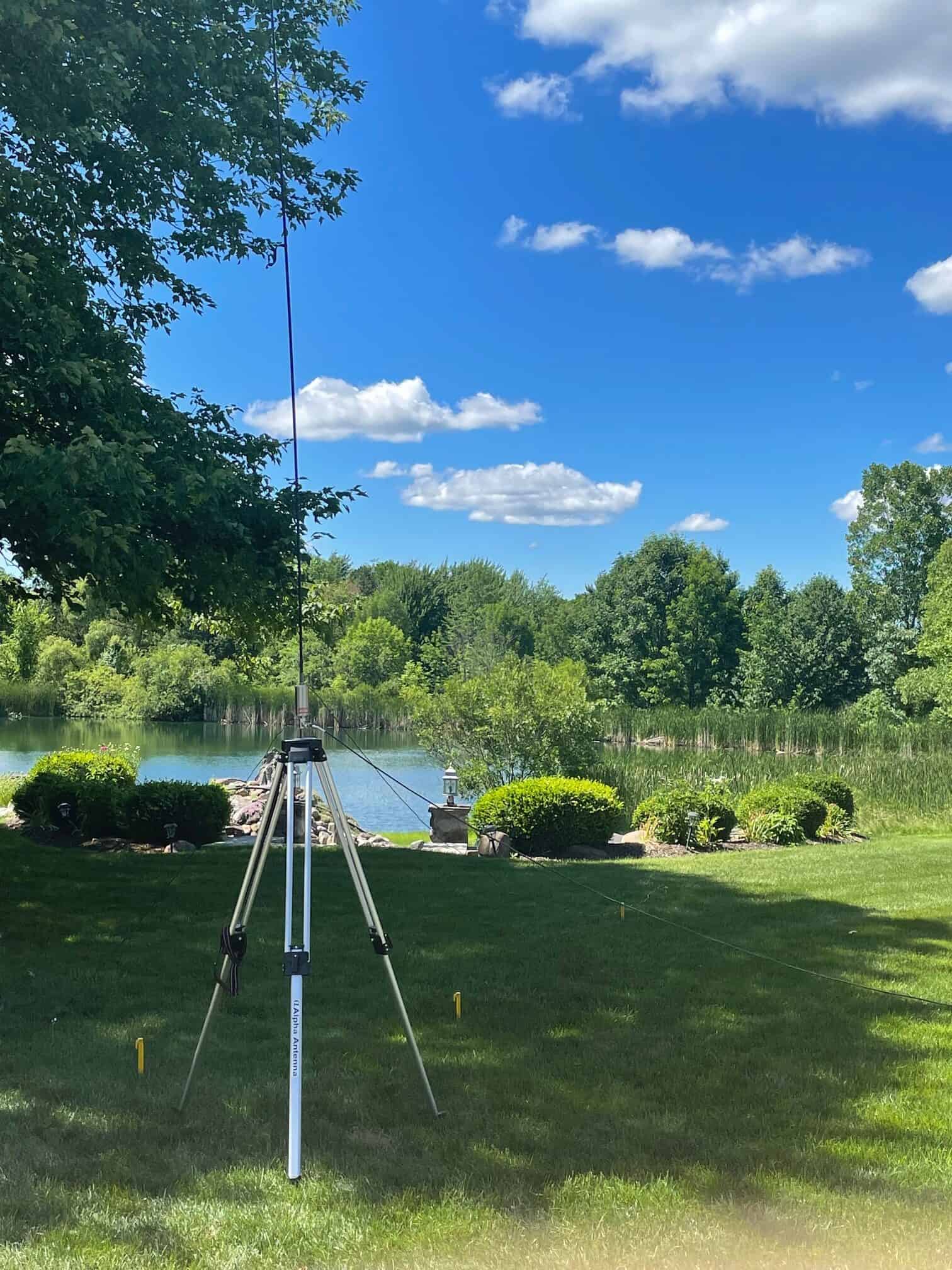 Great Portable HF Vertical antenna.